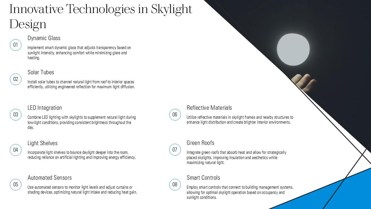 Innovative Technologies In Skylight Design Abatjour PPT Example ST AI ...