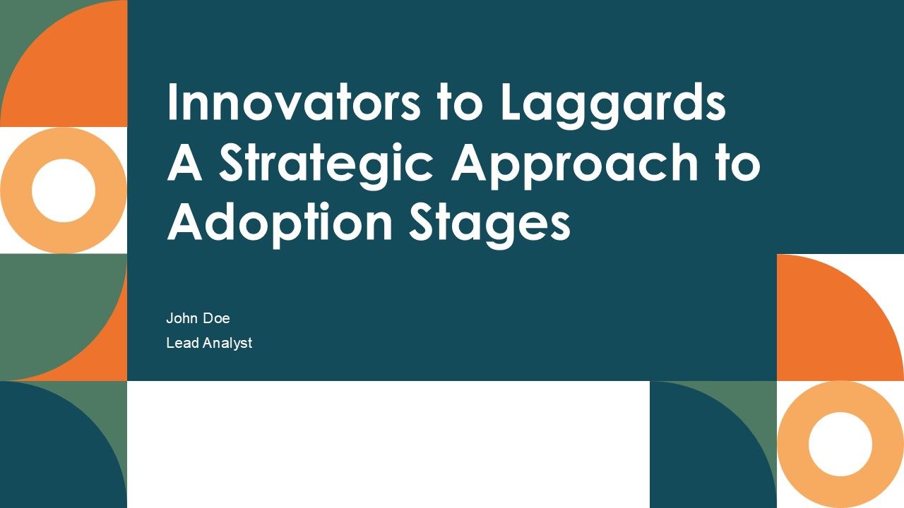 Innovators To Laggards A Strategic Approach To Adoption Stages PPT ...