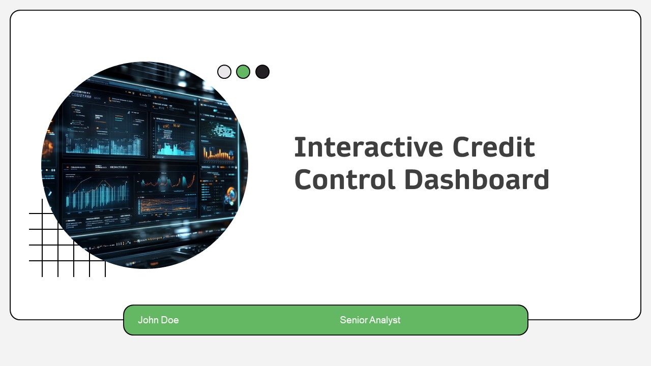 Interactive Credit Control Dashboard PPT Graphics AT