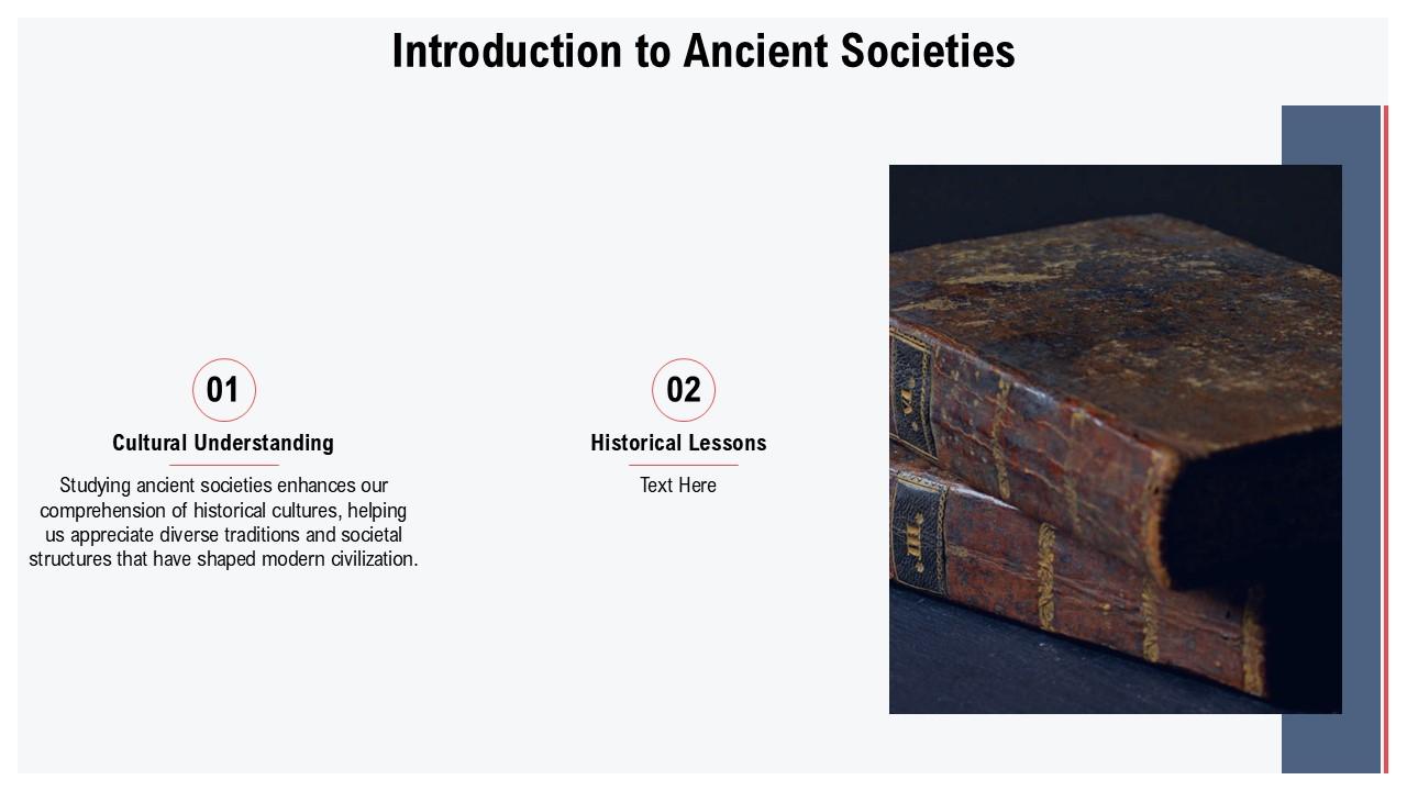 Introduction To Ancient Societies Ancient Societies PPT Demonstration ...