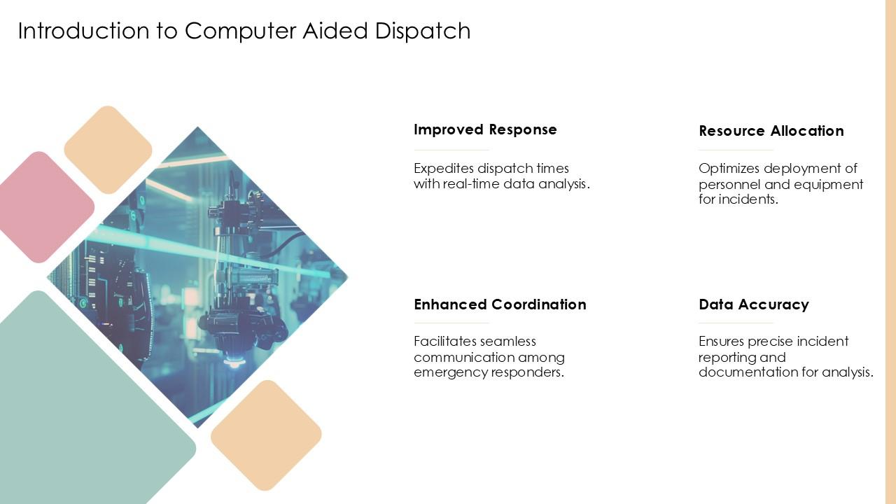 Introduction To Computer Aided Dispatch PPT Presentation ST AI SS PPT PowerPoint