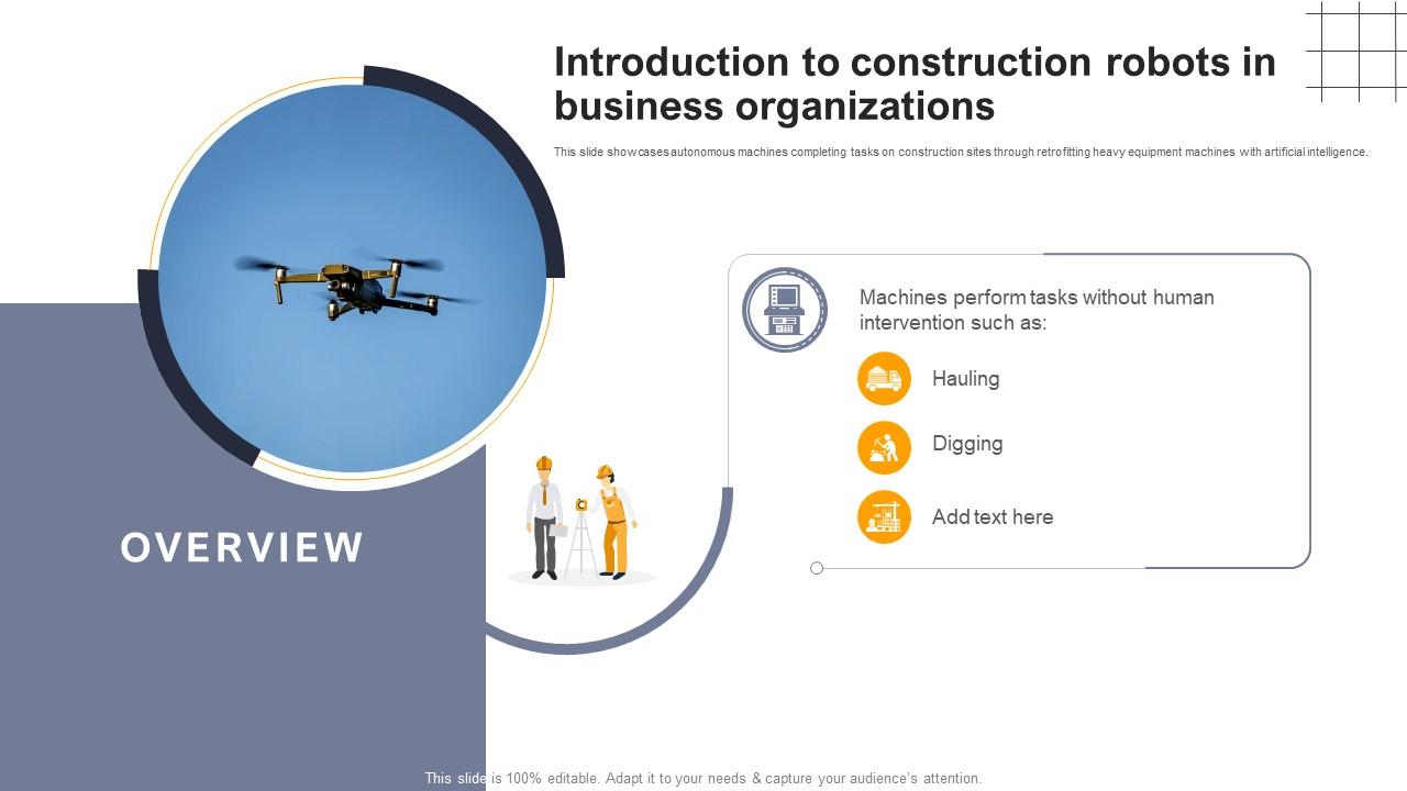 Introduction To Construction Robots In Business Organizations ...
