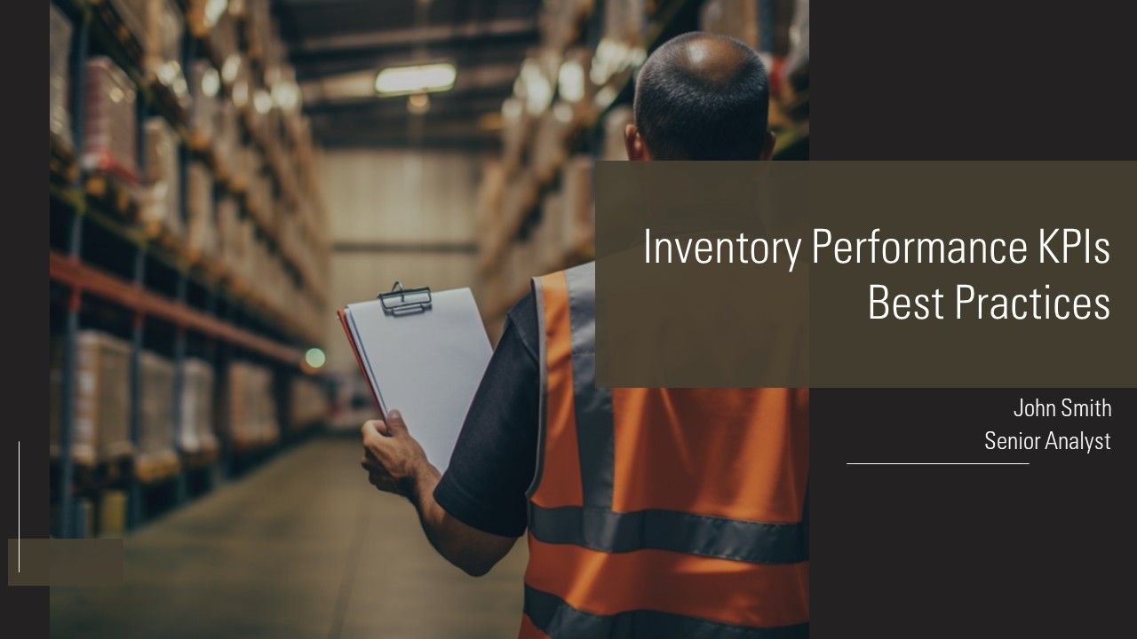 Inventory Performance Kpis Best Practices PPT Outline AT