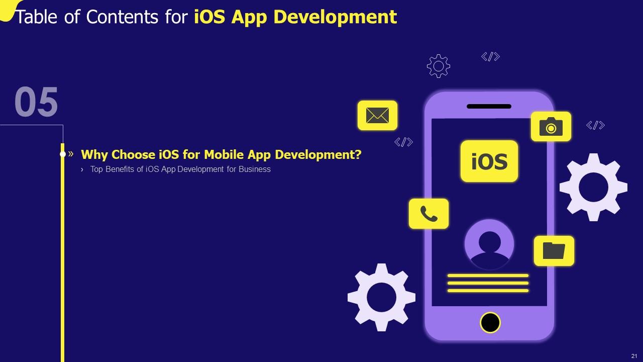Ios App Development Powerpoint Presentation Slides Ppt Slide