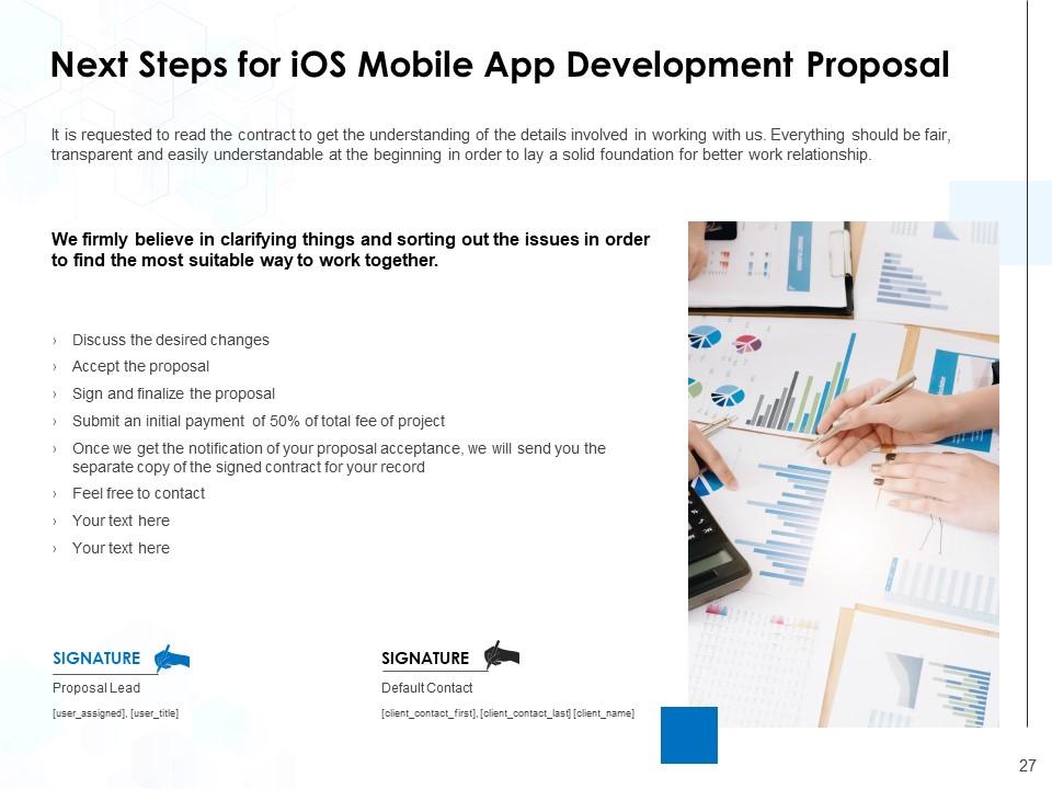 Ios Mobile App Development Proposal Powerpoint Presentation Slides