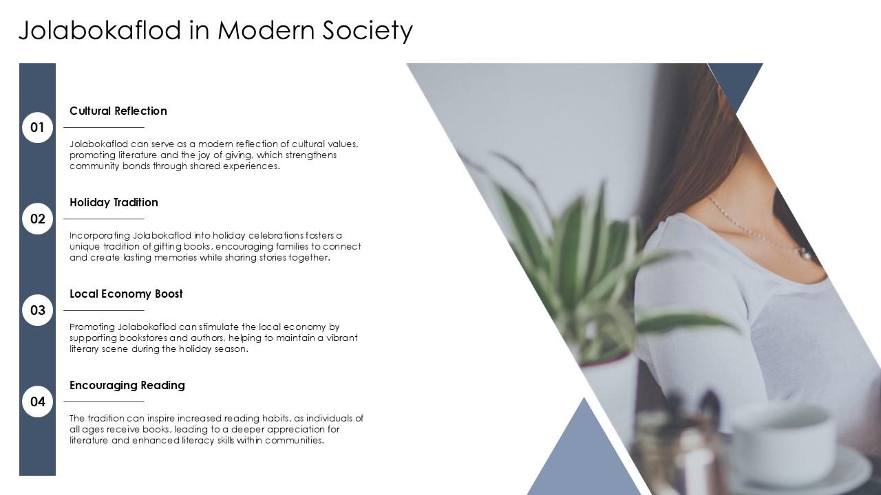 Jolabokaflod In Modern Society PPT Example ST AI SS PPT Sample