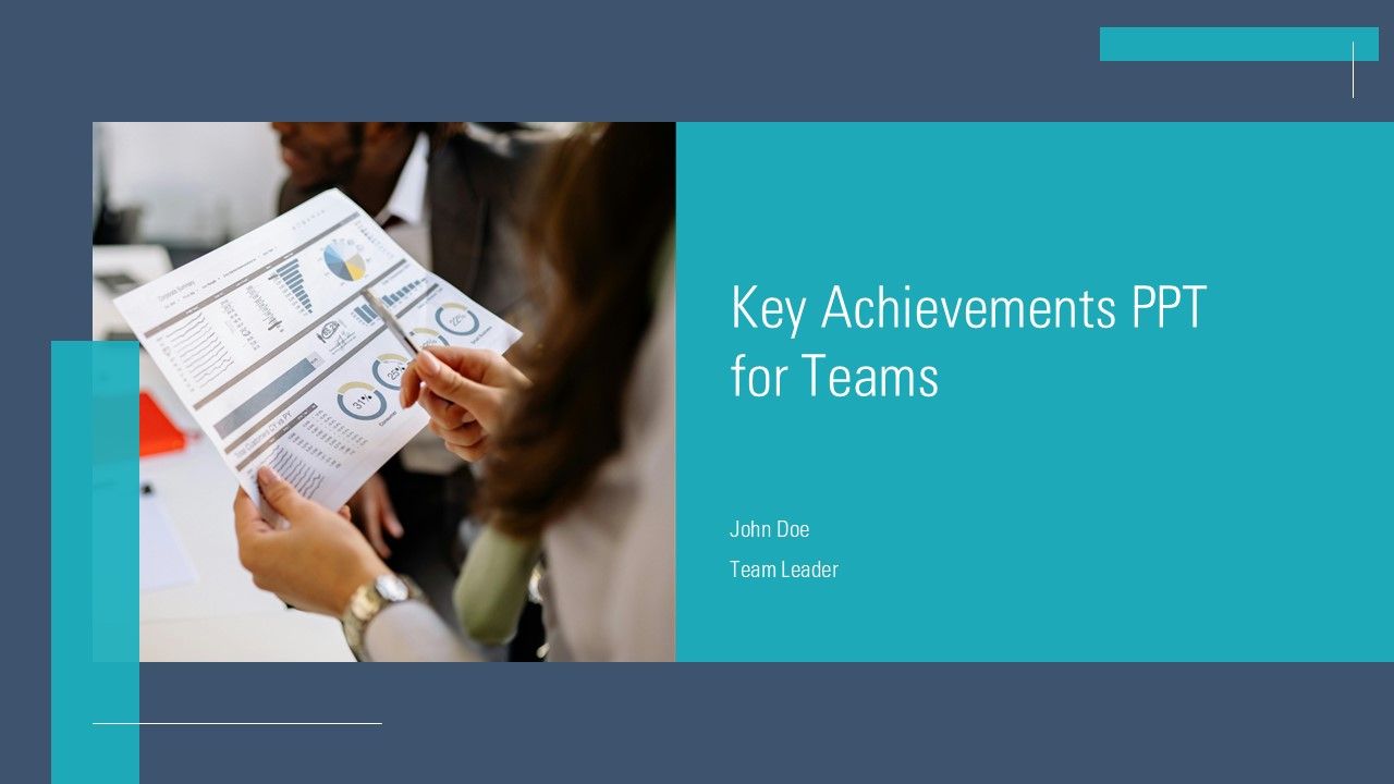 Key Achievements PPT For Teams PPT H