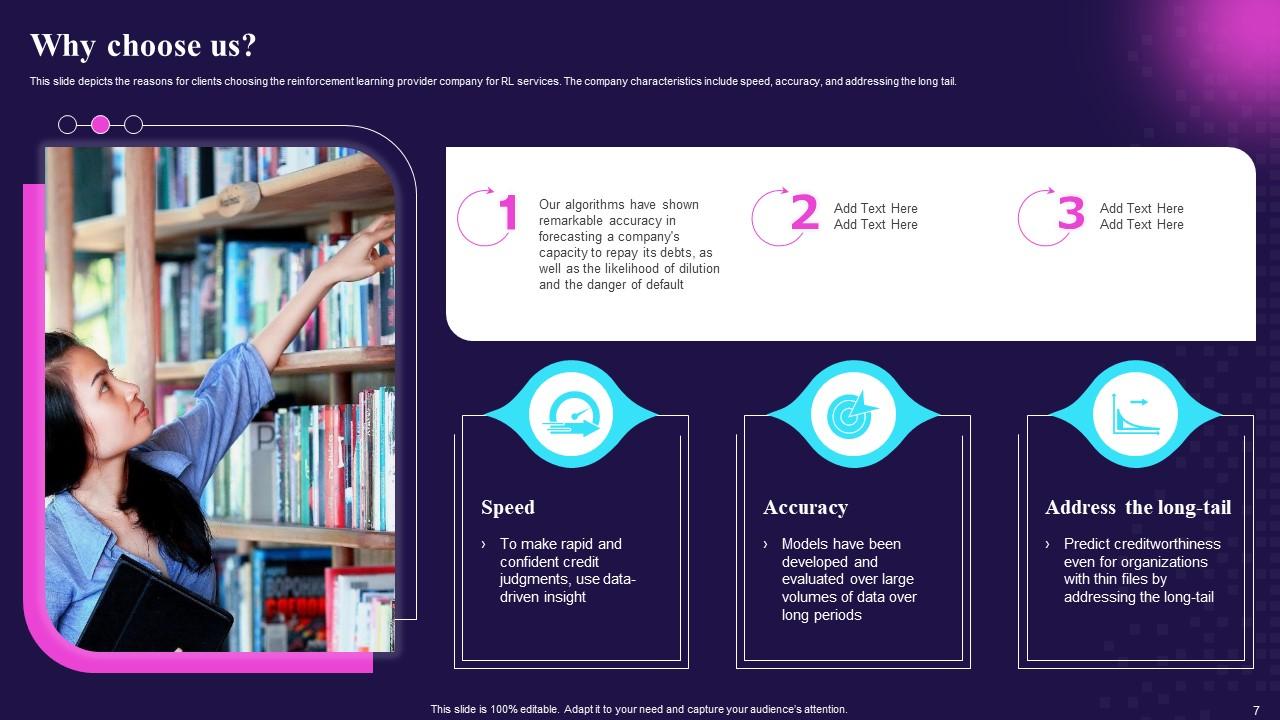 Key Features Of Reinforcement Learning It Powerpoint Presentation Slides Ppt Example