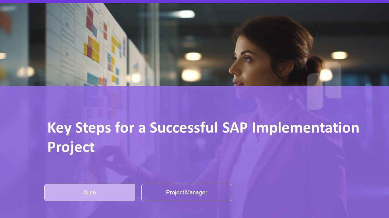 Key Steps For A Successful SAP Implementation Project PPT Structure AT