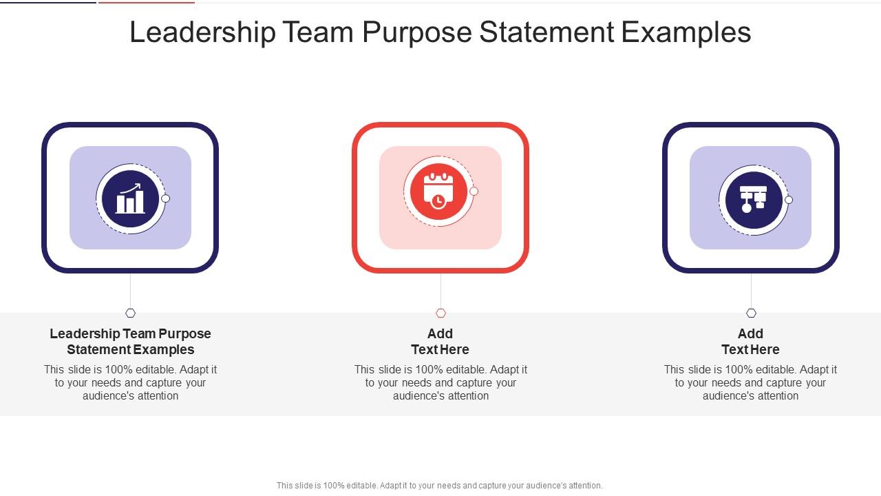 Leadership Team Purpose Statement Examples In Powerpoint And Google ... Leadership Team Purpose Statement Examples In Powerpoint And Google ...