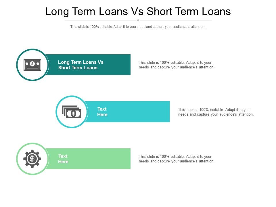 Long Term Loans Vs Short Term Loans Ppt Powerpoint Presentation Gallery ...