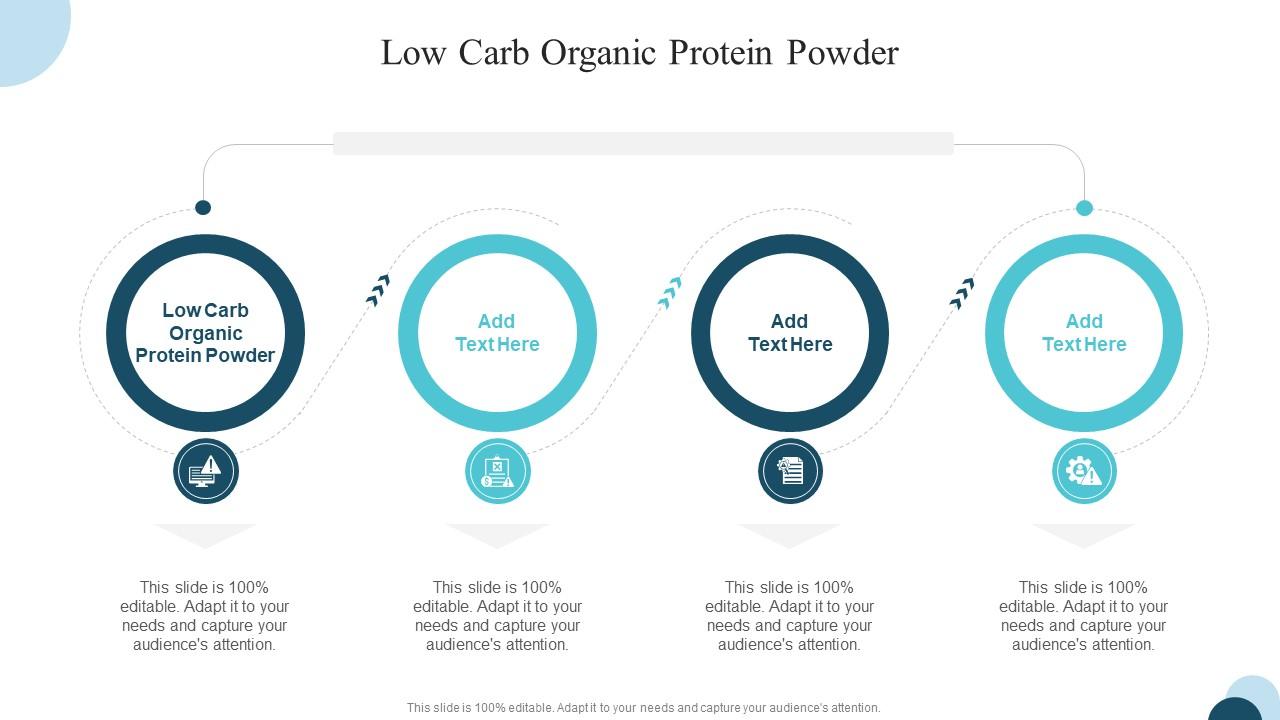 Low Carb Organic Protein Powder In Powerpoint And Google Slides Cpp PPT Presentation