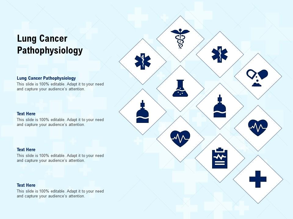 Lung Cancer Pathophysiology Ppt Powerpoint Presentation Pictures Visual Aids Powerpoint Slides