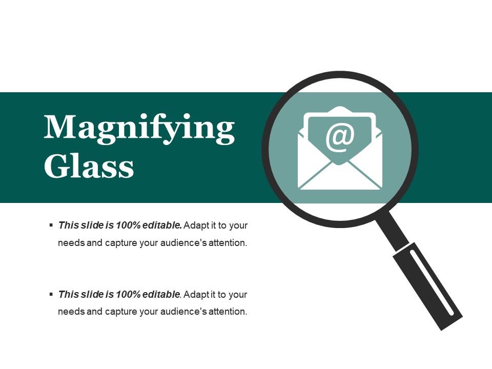 Magnifying glass powerpoint templates | Presentation Graphics ...