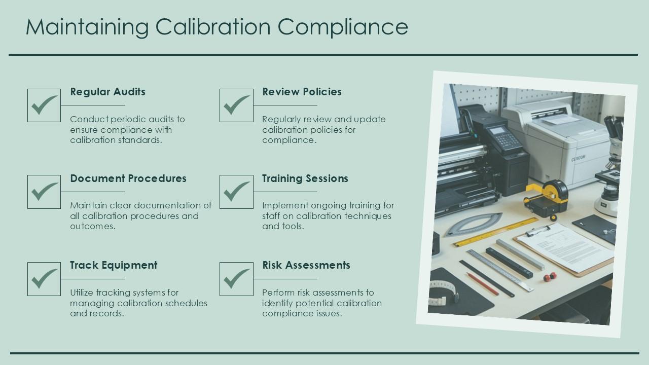 Maintaining Calibration Compliance Remote Calibration Ppt Template St