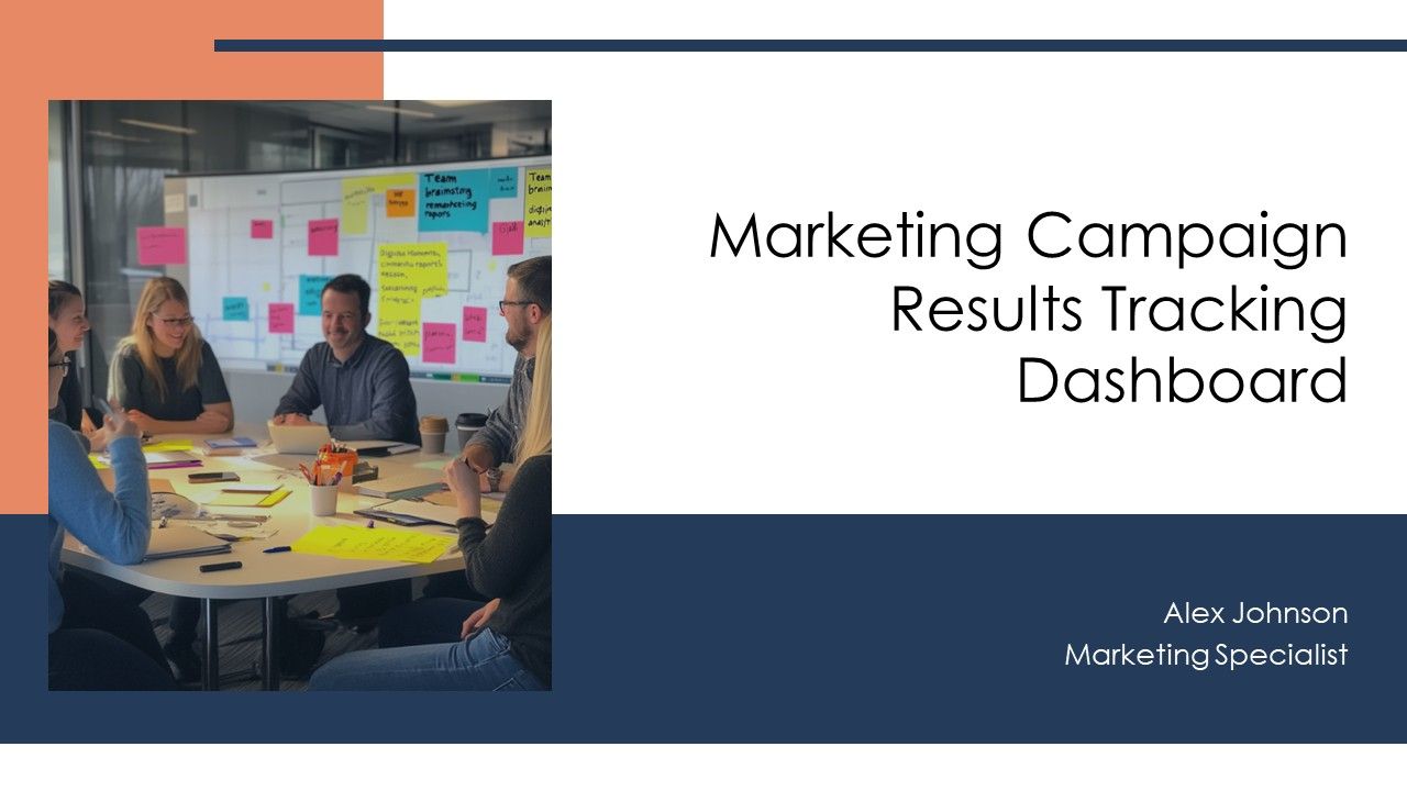 Marketing Campaign Results Tracking Dashboard PPT Sample AT