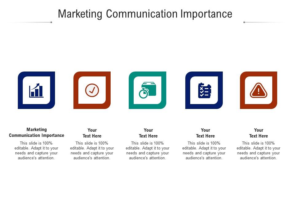 Marketing Communication Importance Ppt Powerpoint Presentation File