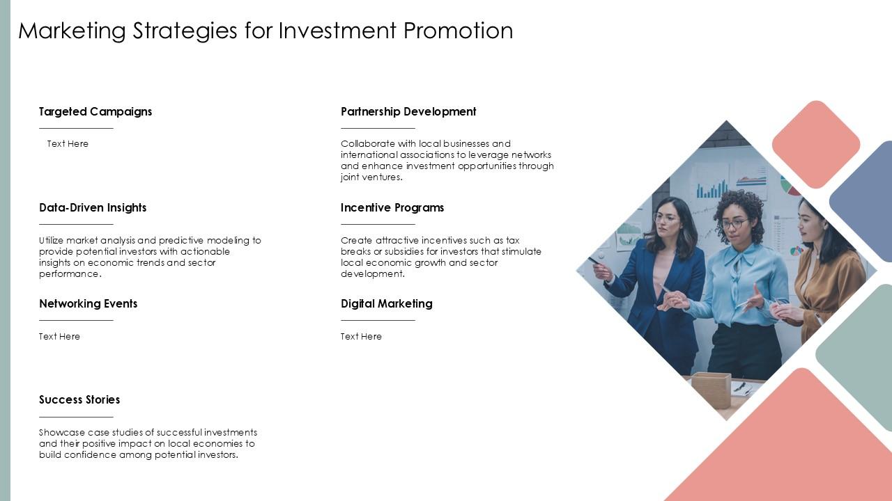 Marketing Strategies For Investment Promotion Capital Spillovers PPT ...