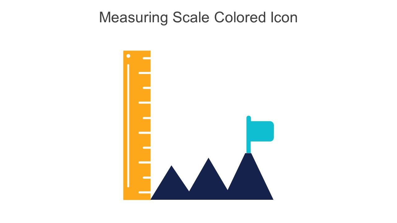 Measuring Scale Colored Icon In Powerpoint Pptx Png And Editable Eps Format Presentation
