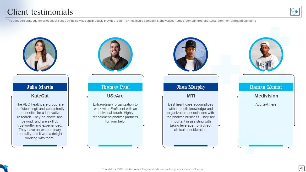 Medical Services Company Profile Powerpoint Presentation Slides PPT ...