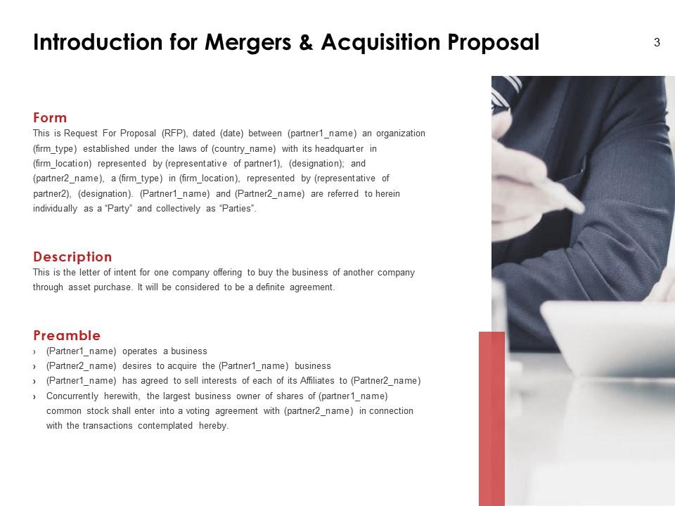 Mergers And Acquisition Proposal Powerpoint Presentation Slides ... Mergers And Acquisition Proposal Powerpoint Presentation Slides ...