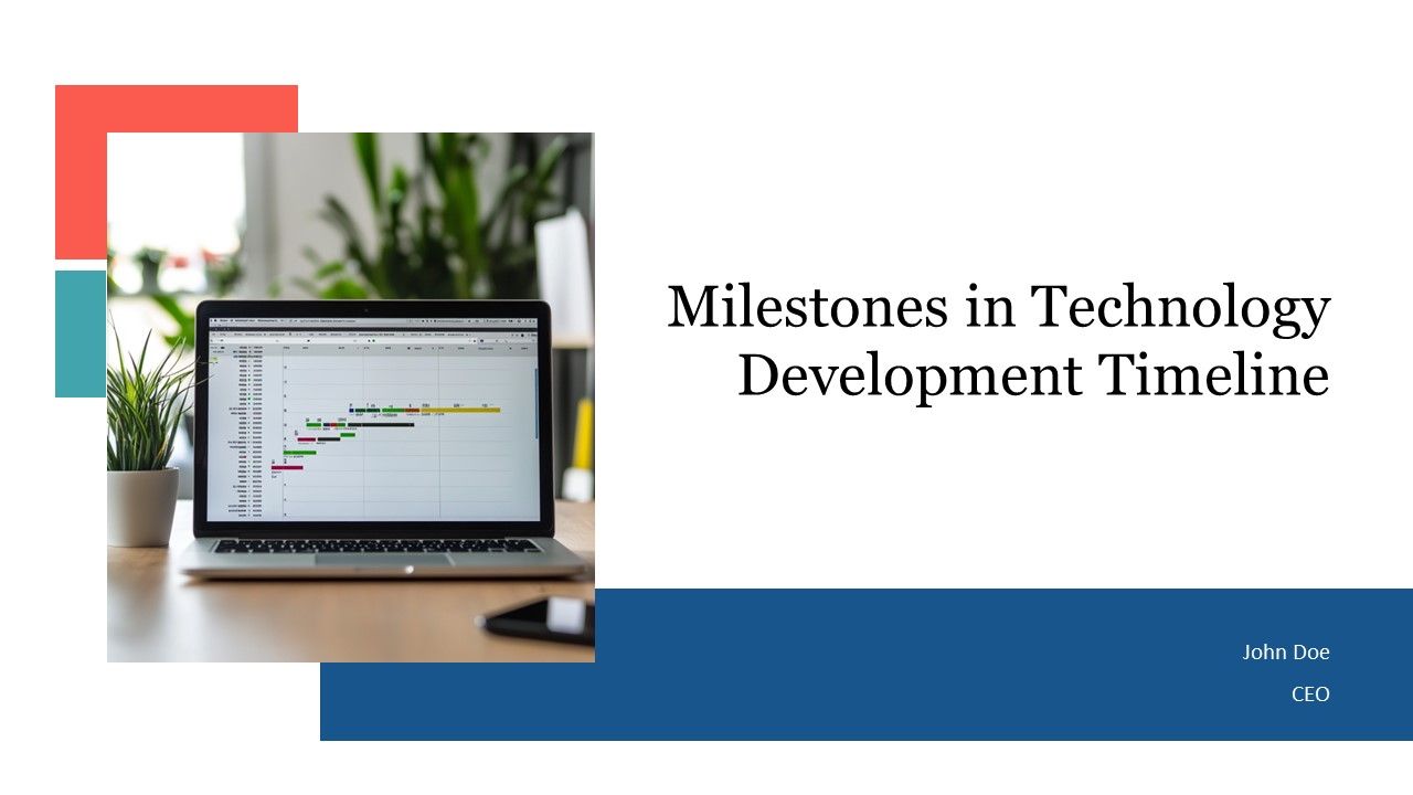 Milestones In Technology Development Timeline PPT Presentation AT