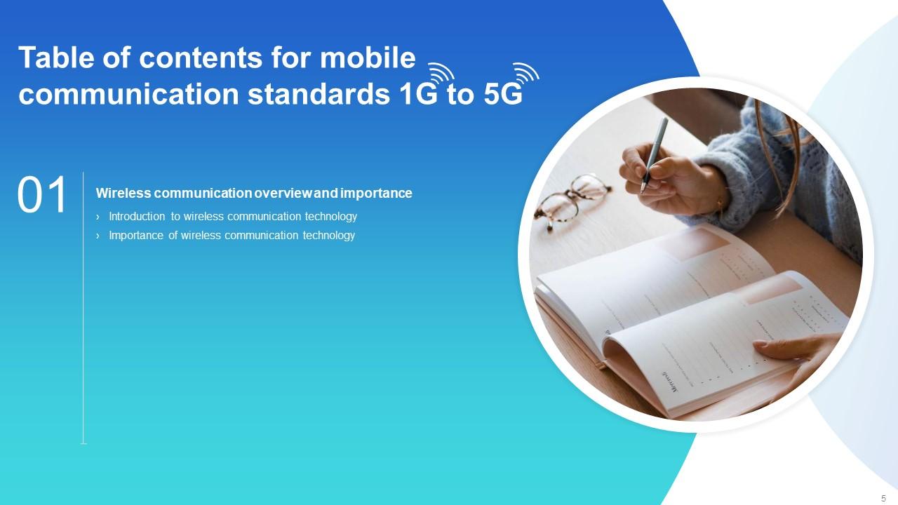 Mobile Communication Standards 1g To 5g Powerpoint Presentation Slides Ppt Powerpoint