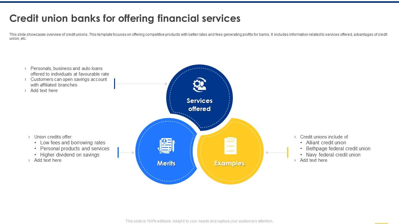 Navigating The Banking Industry Credit Union Banks For Offering ...