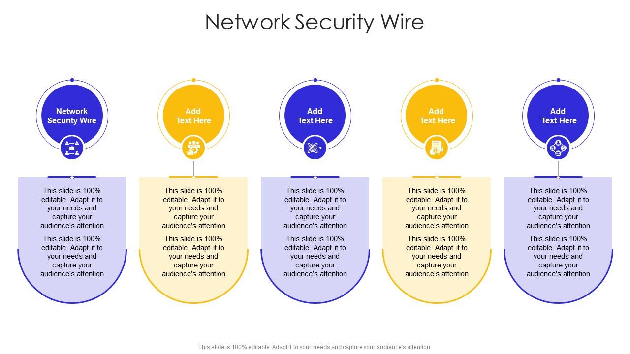 Network Security Wire In Powerpoint And Google Slides CPP PPT Sample
