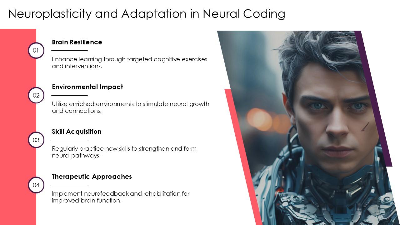 Neuroplasticity And Adaptation In Neural Coding PPT Sample ST AI SS PPT PowerPoint