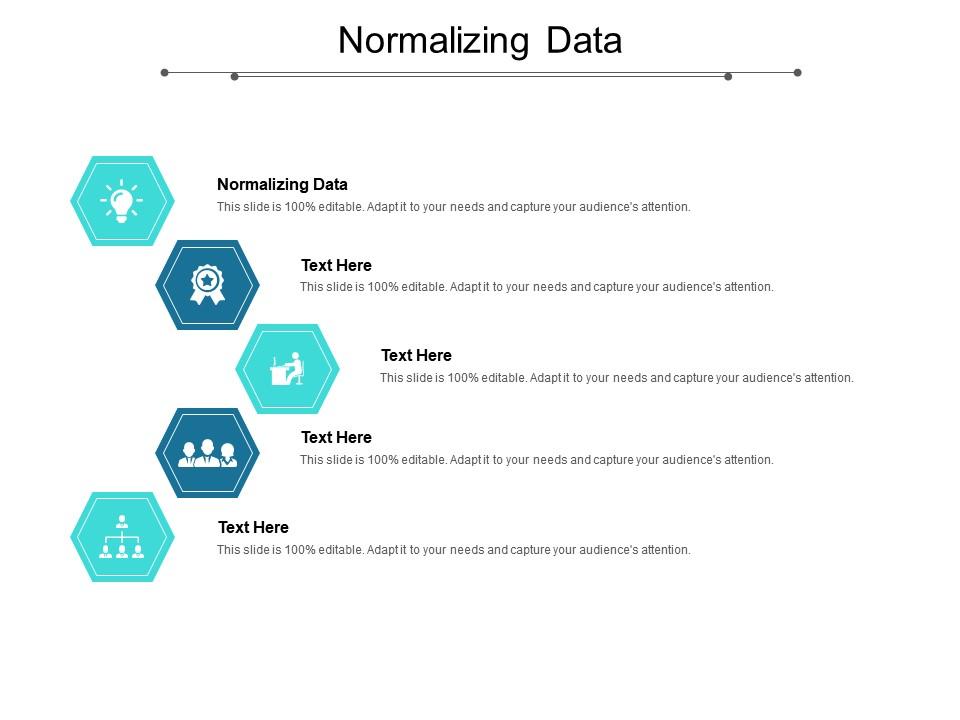 Normalizing Data Ppt Powerpoint Presentation Styles Background Image