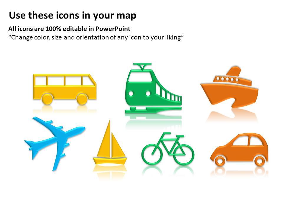 North america continents powerpoint maps | Presentation Graphics ...