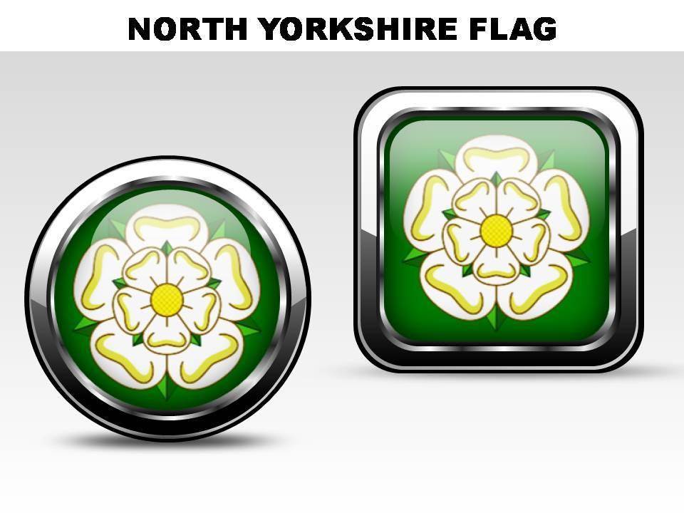 North Yorkshire Country Powerpoint Flags | Templates PowerPoint Slides ...