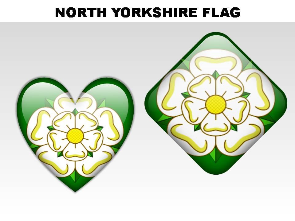 North Yorkshire Country Powerpoint Flags | Templates PowerPoint Slides ...