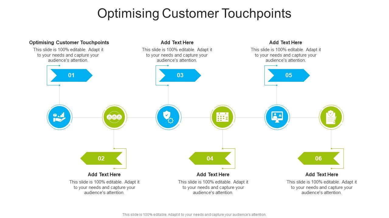 Optimising Customer Touchpoints In Powerpoint And Google Slides Cpb PPT PowerPoint
