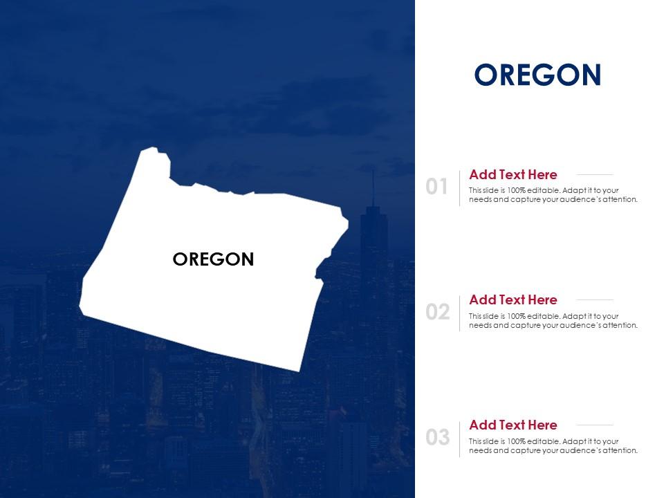 Oregon Powerpoint Presentation Ppt Template Presentation Graphics