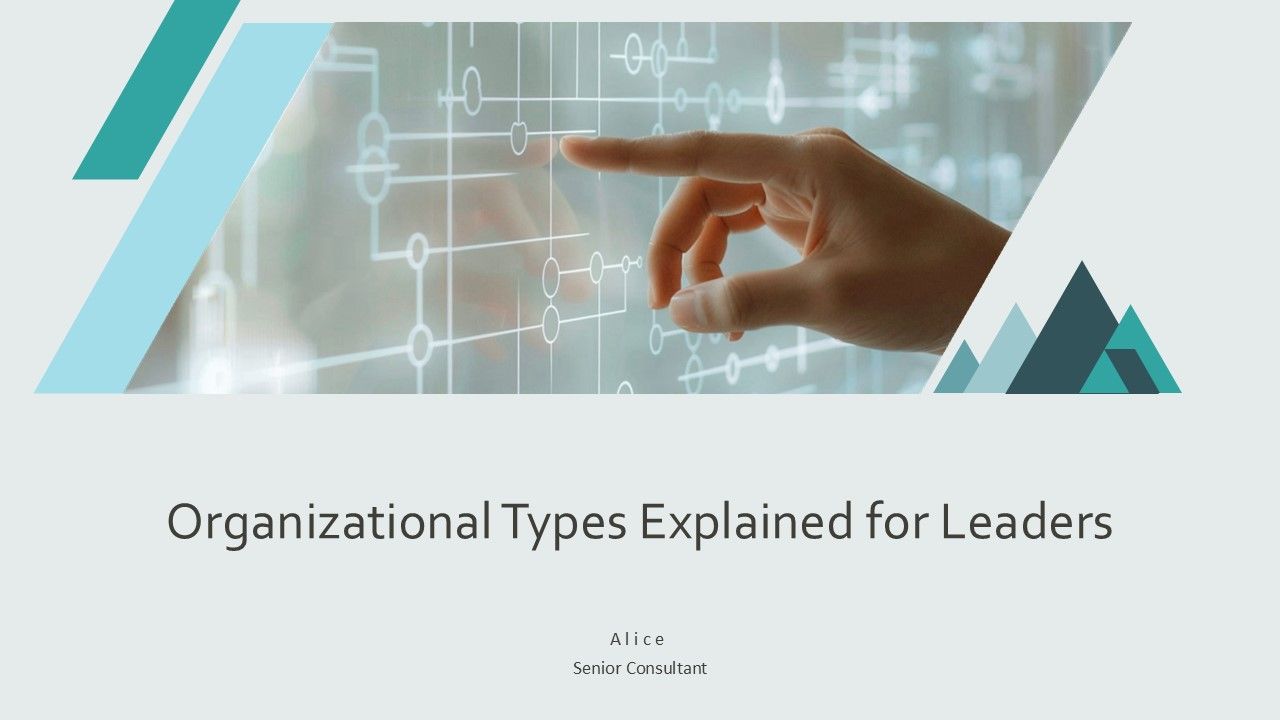 Organizational Types Explained For Leaders Ppt Structure At