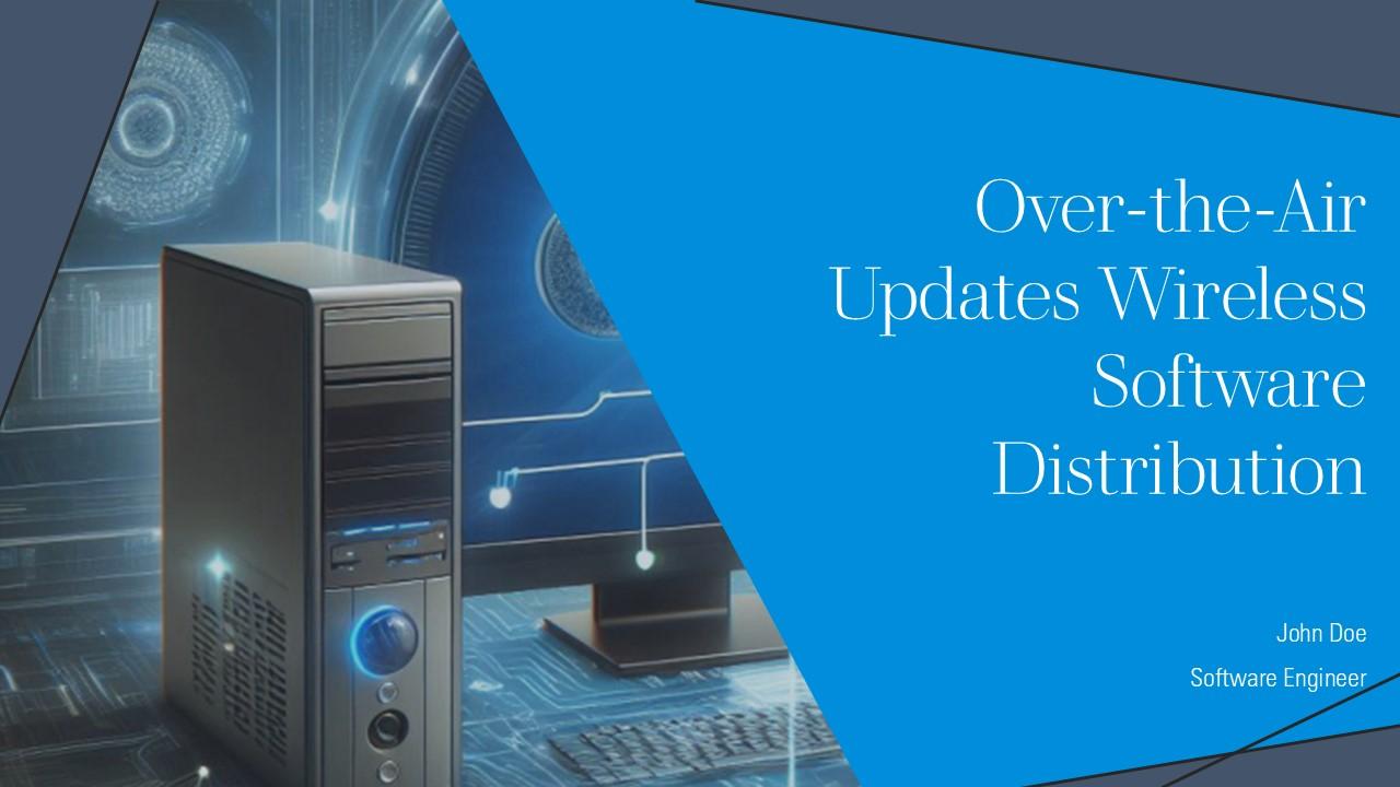 Over The Air Updates Wireless Software Distribution PPT PowerPoint ST ...