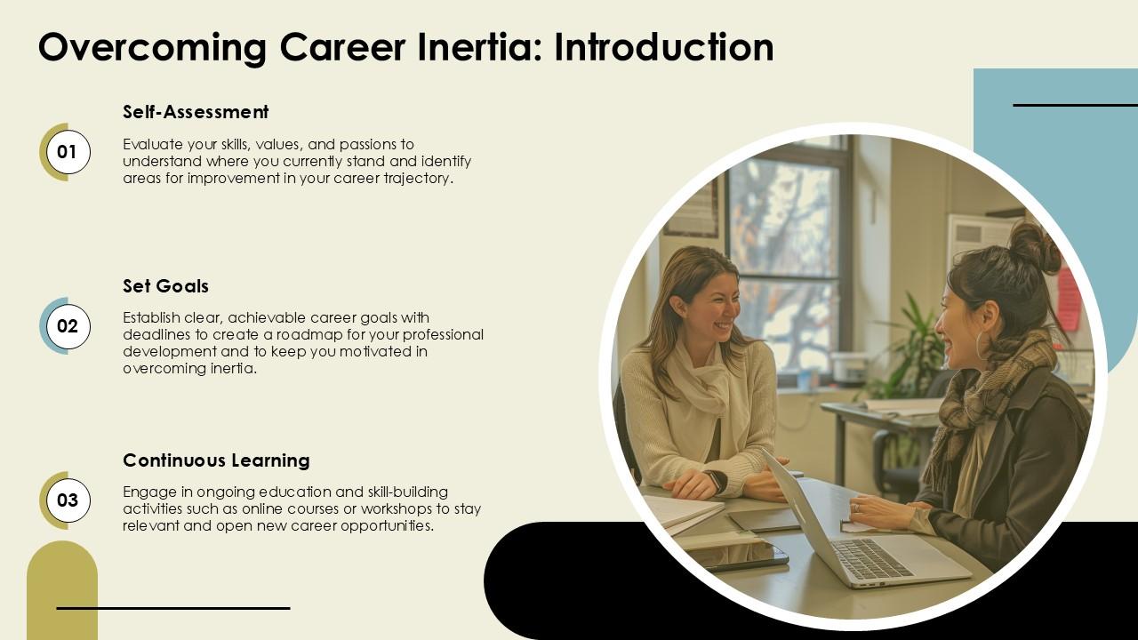 Overcoming Career Inertia Unlocking Your Potential PPT Example ST AI PPT Example