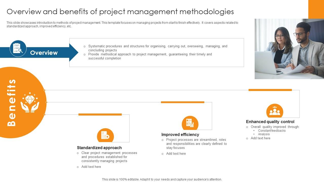 Overview And Benefits Of Project Management Guide On Navigating Project Pm Ss Ppt Template