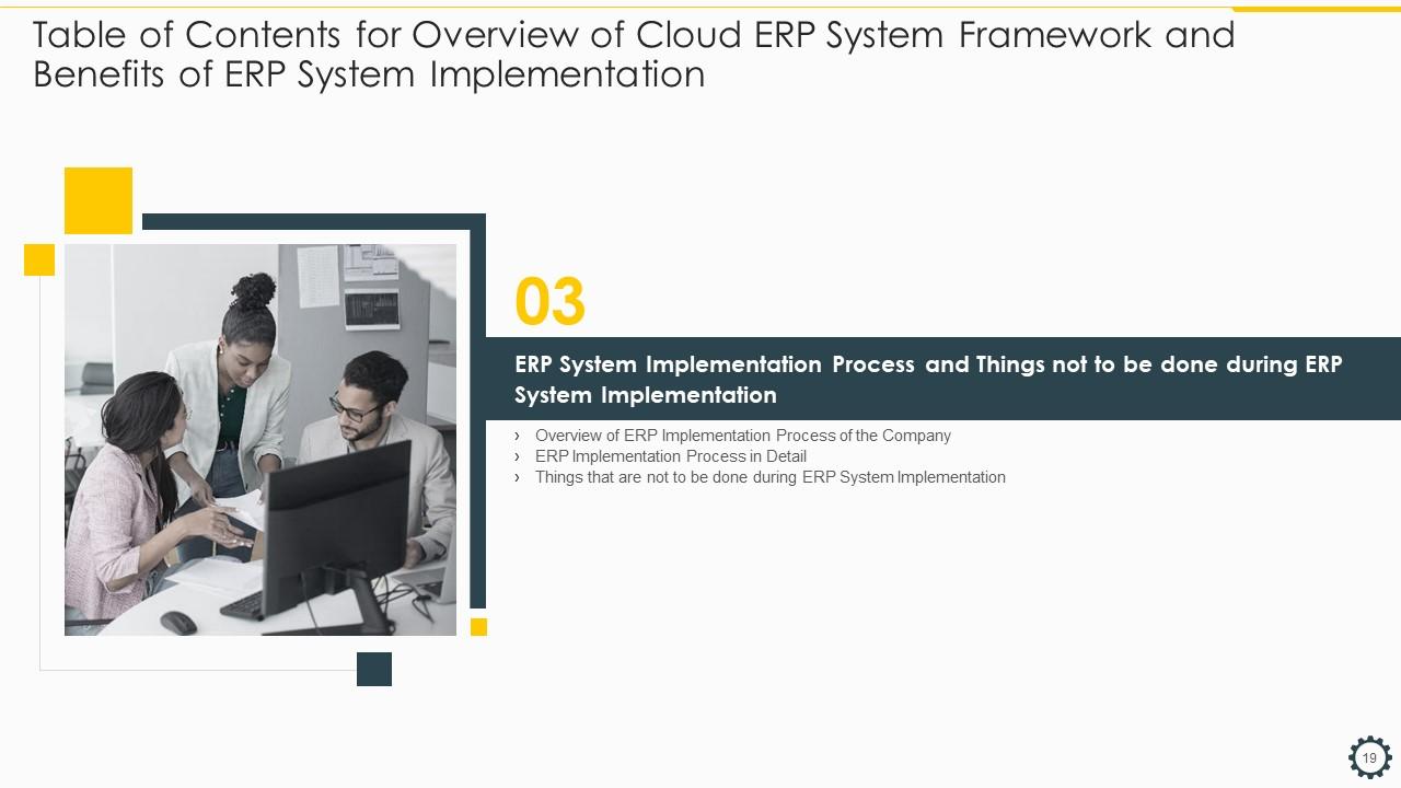 Overview Of Cloud Erp System Framework And Benefits Of Erp System