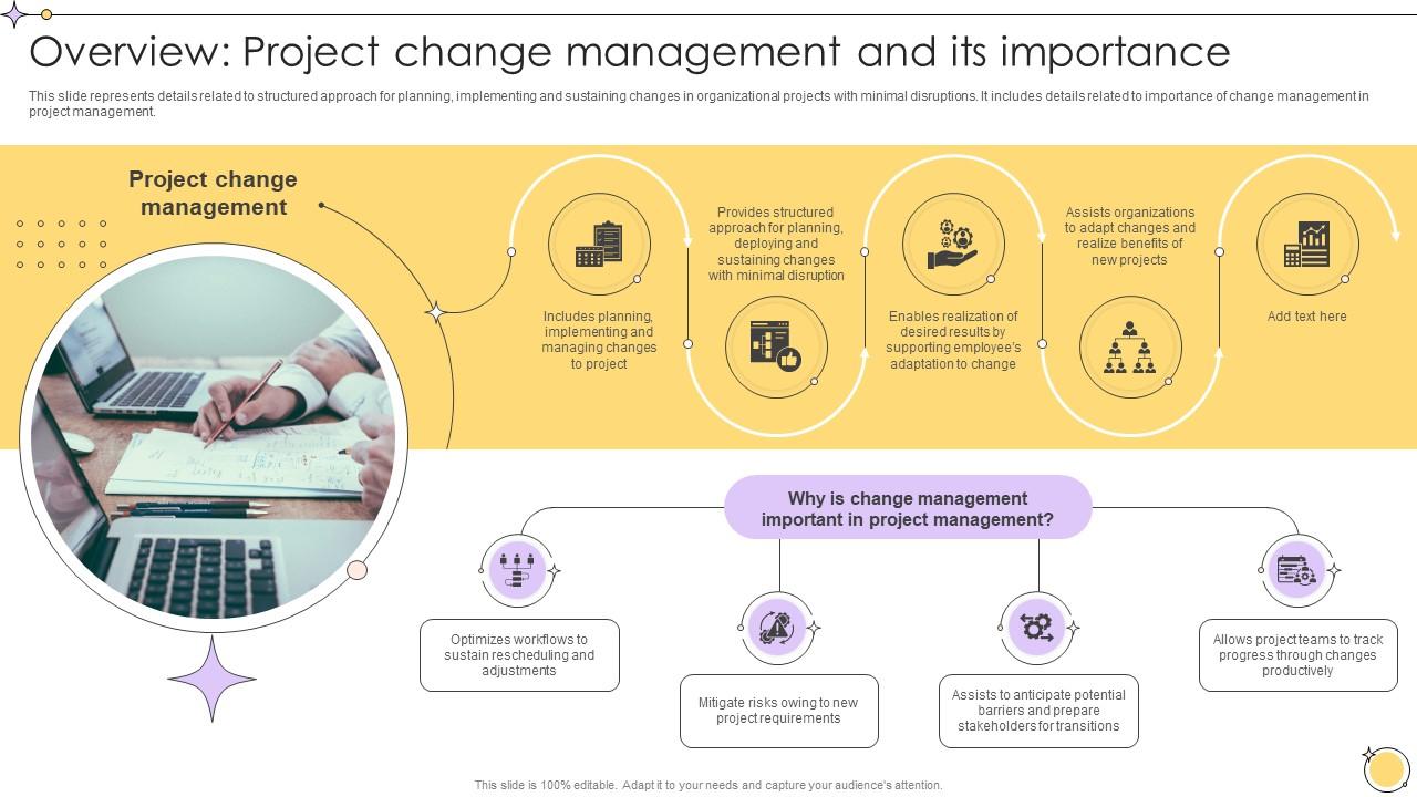 Overview Project Change Management And Implementing Project Change Management CM SS PPT PowerPoint