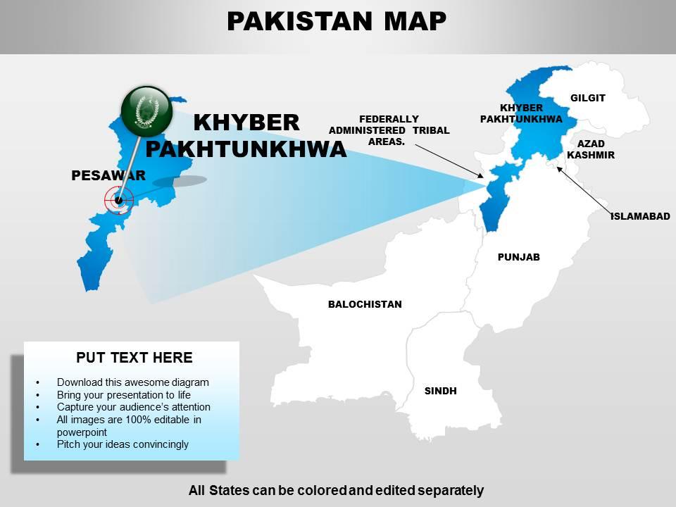 Pakistan Powerpoint Maps | Templates PowerPoint Presentation Slides ...