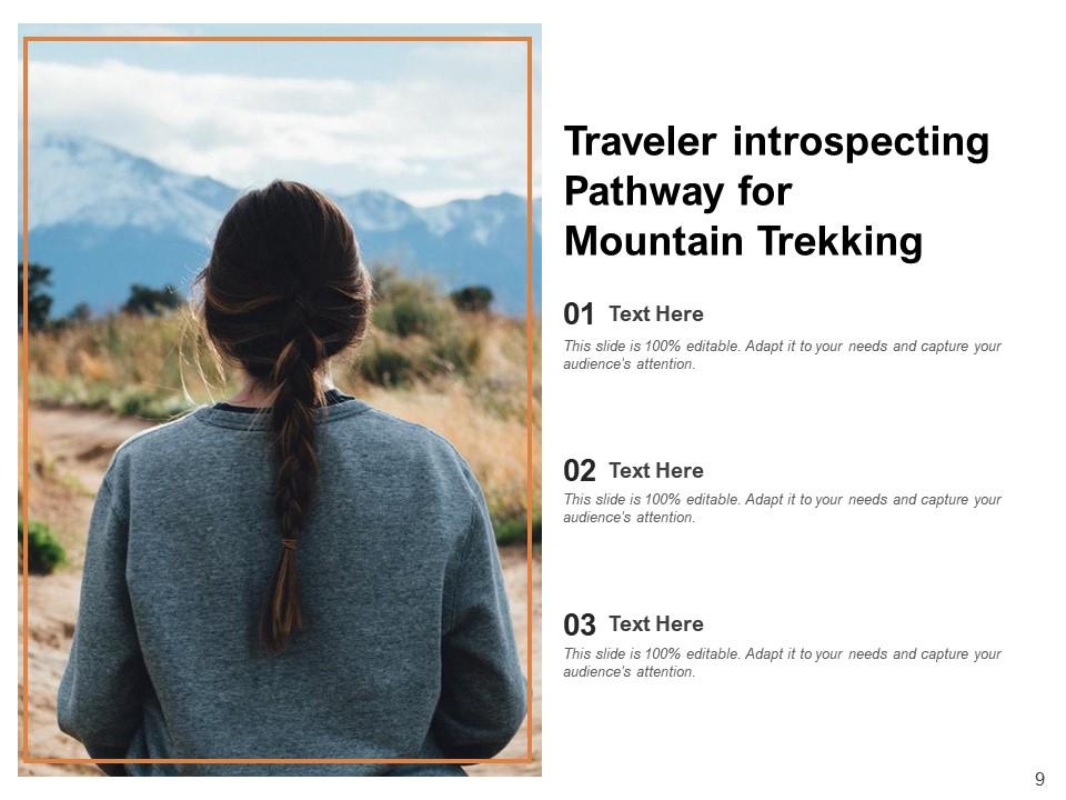 Pathway Cobblestone Diverging Mountain Traveler Introspecting ...