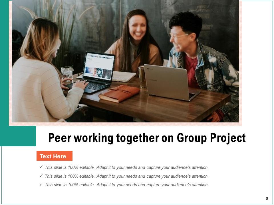 Peer Illustrating Discussing Accomplishment Success Together Strategy ...