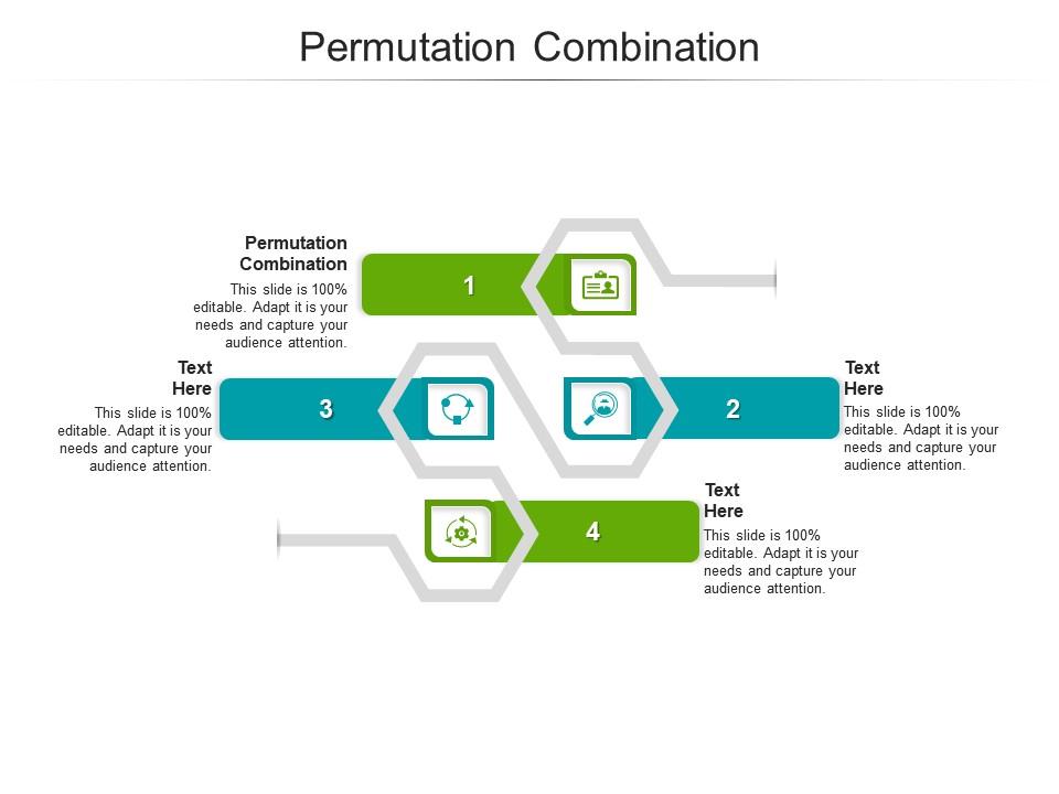 Permutation Combination Ppt Powerpoint Presentation Professional