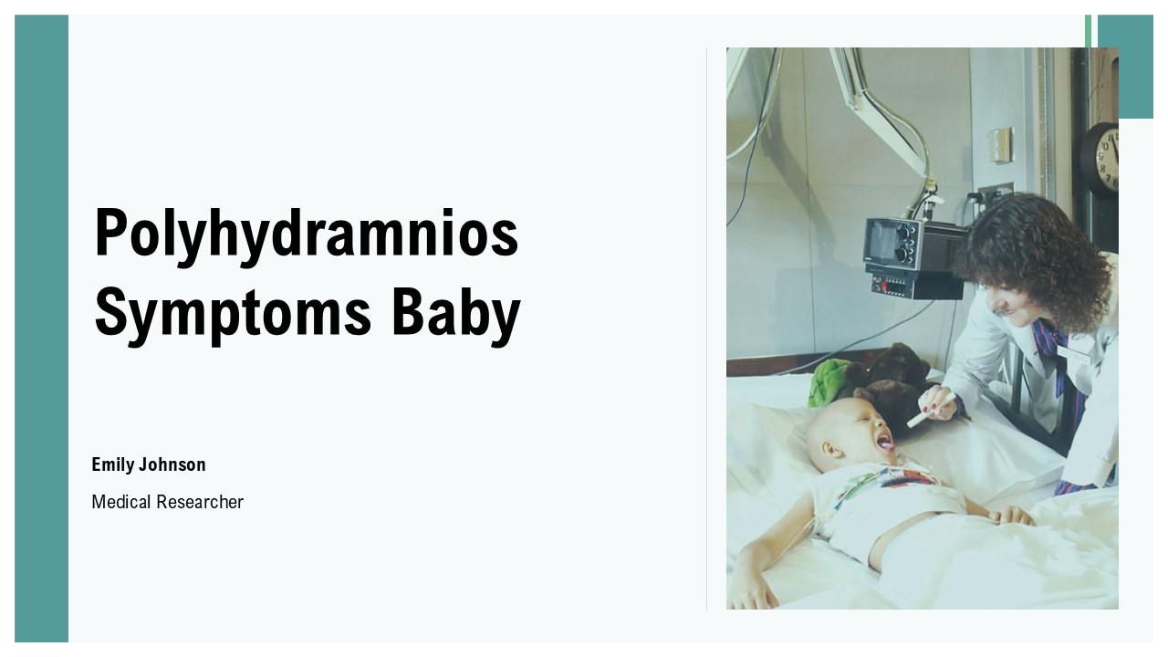 Polyhydramnios Symptoms Baby PPT Graphics ACP PPT Template