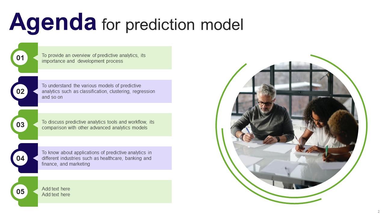 Prediction Model Powerpoint Presentation Slides Ppt Slide