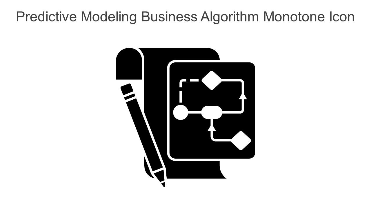 Predictive Modeling Business Algorithm Monotone Icon In Powerpoint Pptx ... Predictive Modeling Business Algorithm Monotone Icon In Powerpoint Pptx ...