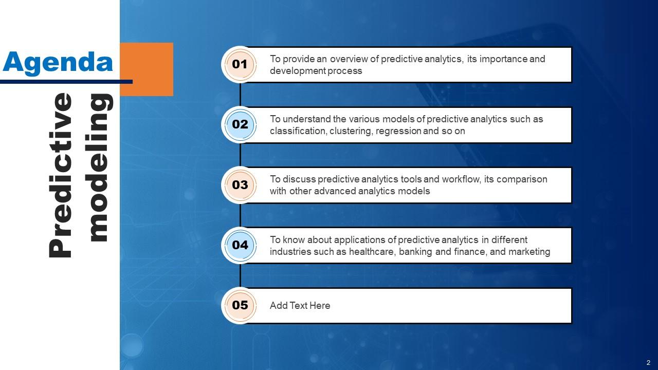 Predictive Modeling IT Powerpoint Presentation Slides PPT Presentation Predictive Modeling IT Powerpoint Presentation Slides PPT Presentation